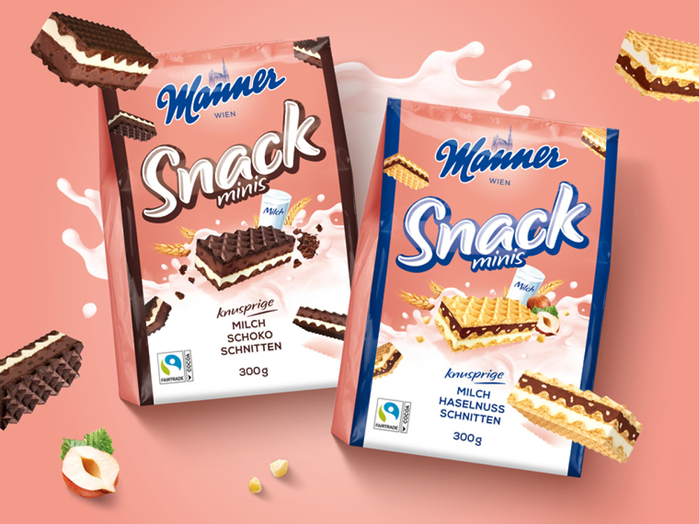 Novost podjetja Manner: Snack Minis v paketu | Citylife - Urbani ...